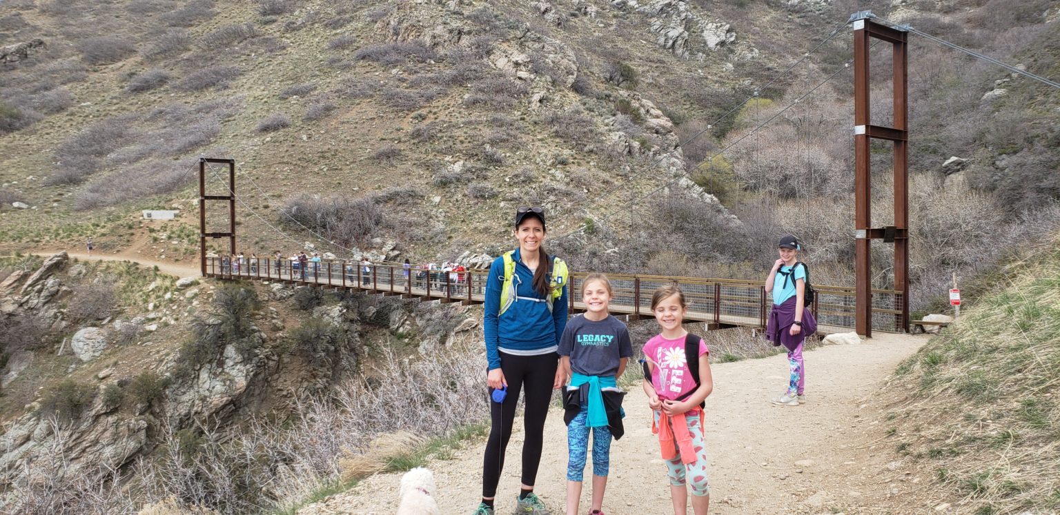 Draper Suspension Bridge Hike, Utah - Outdoor Fam Fun